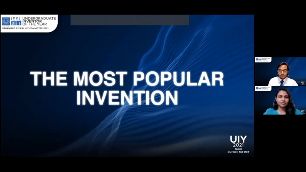 Students obtained First place and the most popular invention awards at ...